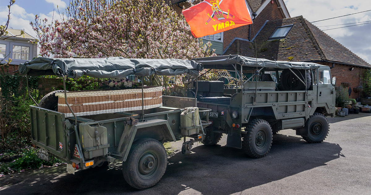Military Vehicle Hire for Funerals - Hero's Farewell